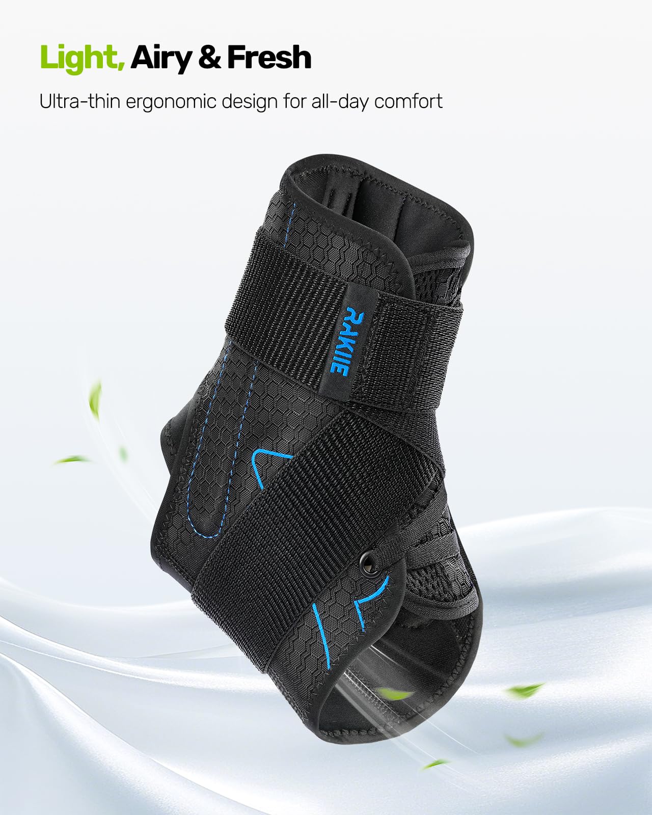 Ankle Brace for Women Men, Lace Up Ankle Brace with Reinforced Metal S ...